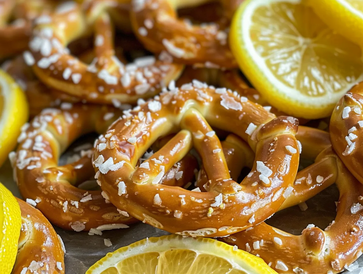 Quick Lemon Pretzel Dessert
